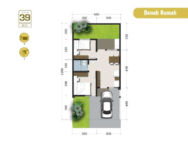 De’ LORA Parung Panjang, Rumah Cluster Exclusive Dengan Fasilitas ...